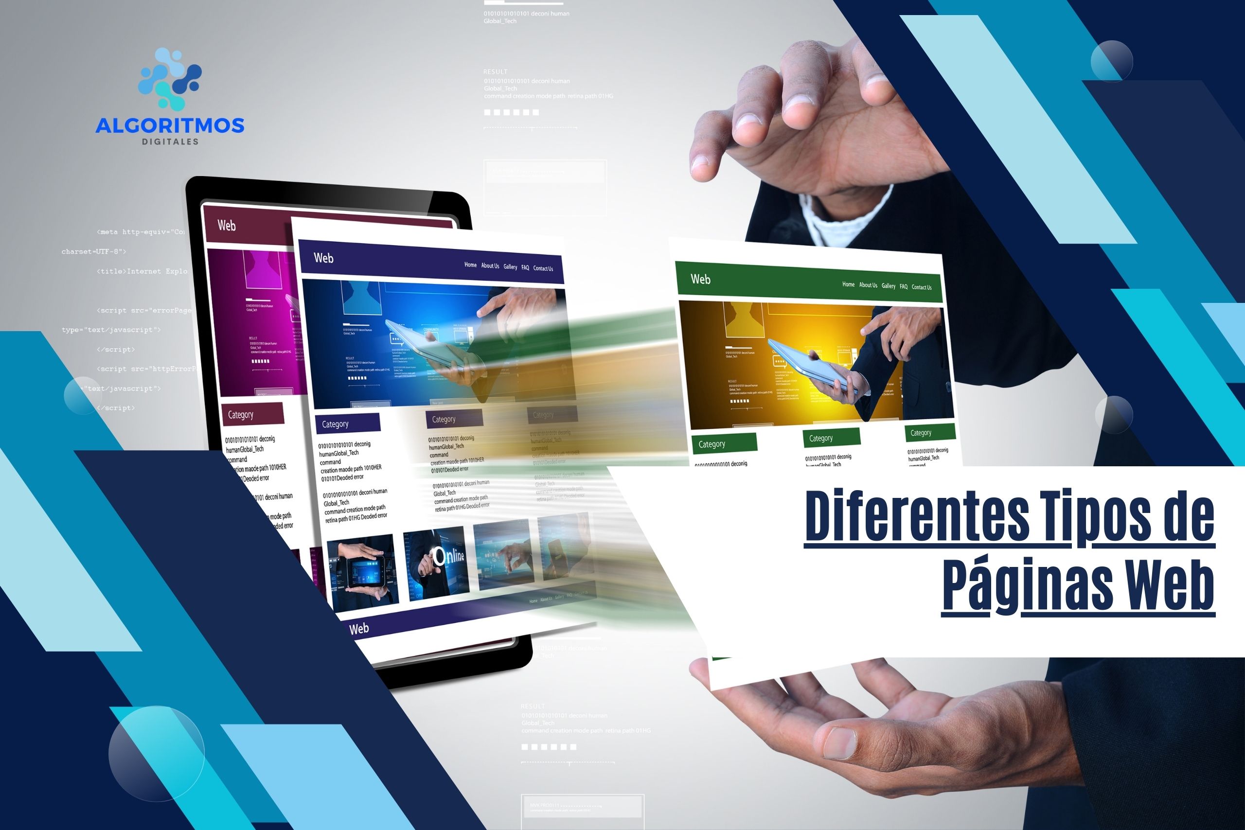 Clasificación de los Diferentes Tipos de Páginas Web
